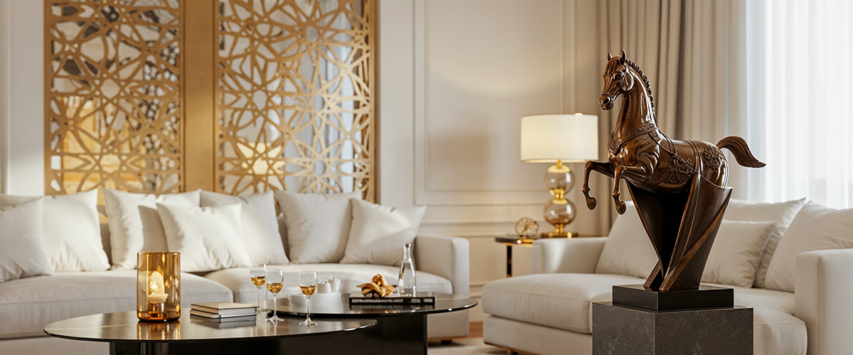 The Rise of Saudi Bronze Sculptures in Modern Interiors - Artsmileybiz